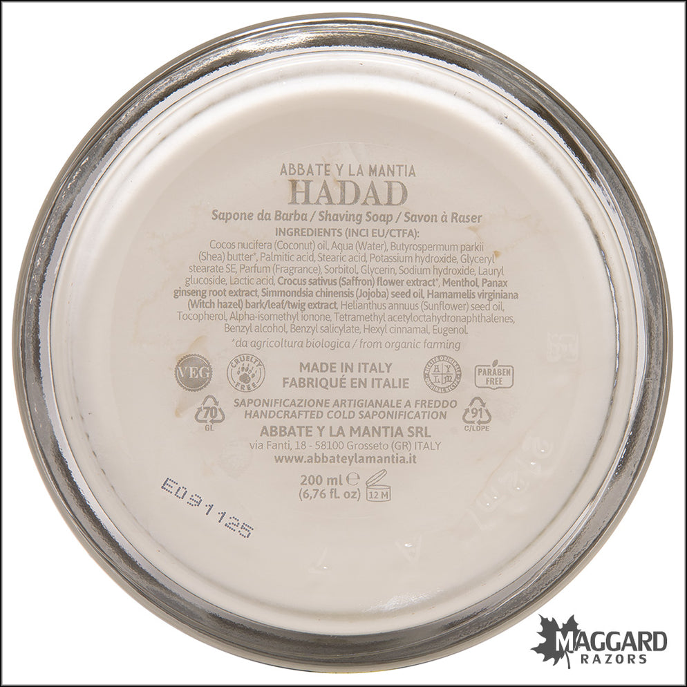 Abbate Y La Mantia Hadad Shaving Soap and Aftershave Splash Set ...