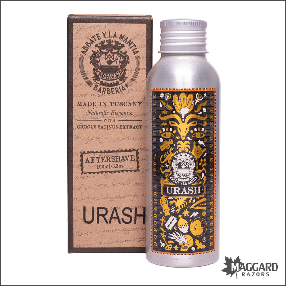 Abbate Y La Mantia Urash Aftershave Splash, 100ml — Maggard Razors