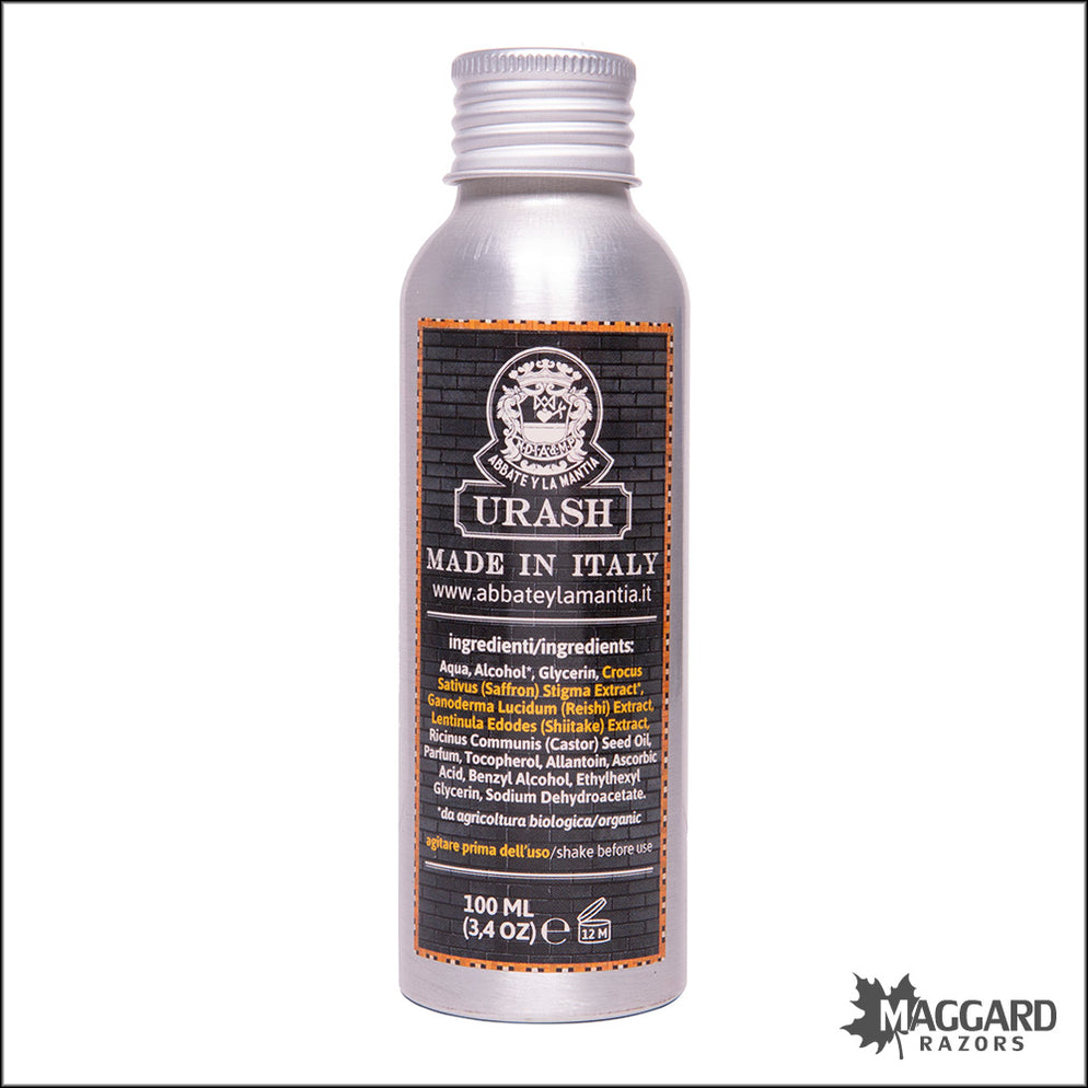Abbate Y La Mantia Urash Aftershave Splash, 100ml — Maggard Razors