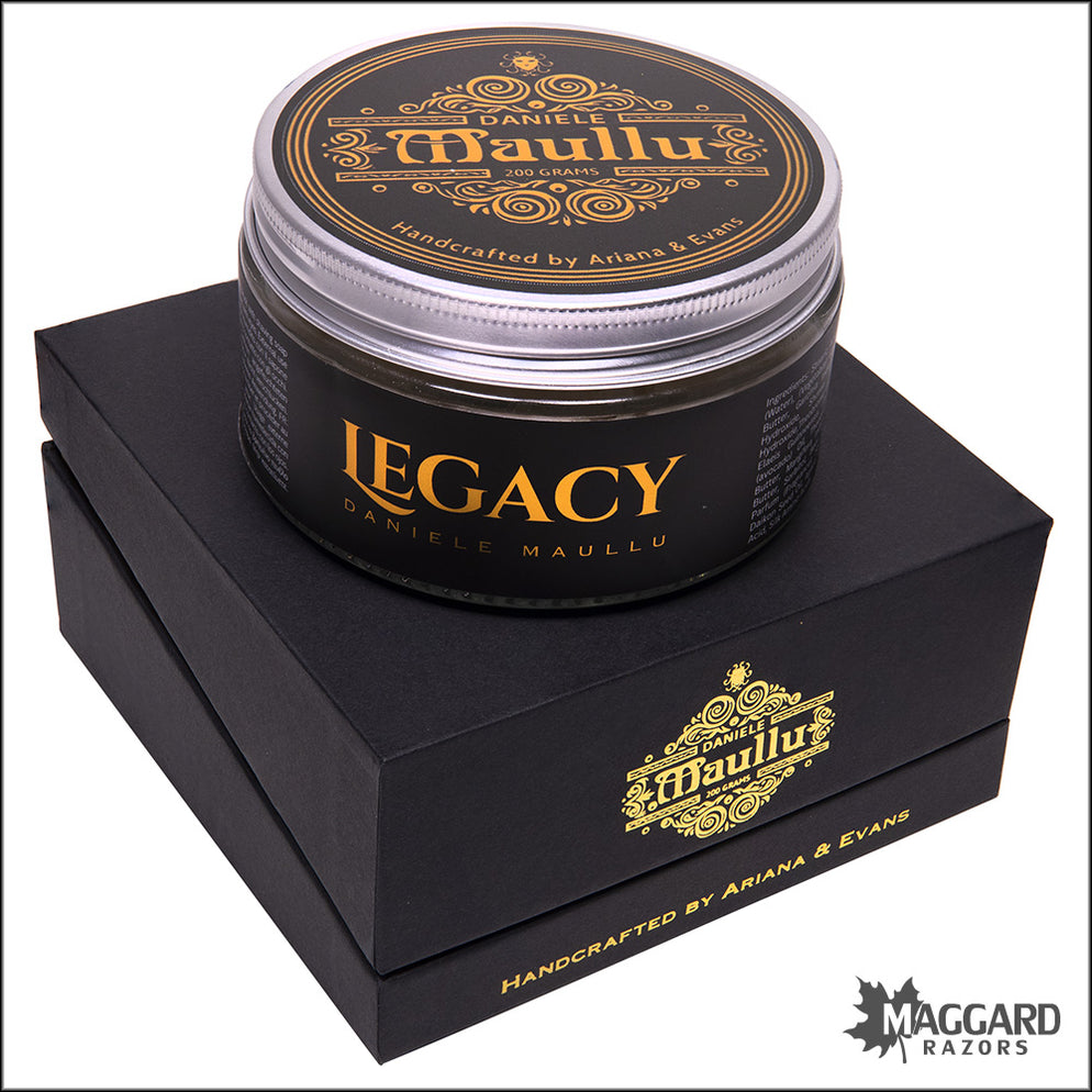 Ariana and Evans Daniele Maullu Legacy Shaving Soap, 200g — Maggard Razors