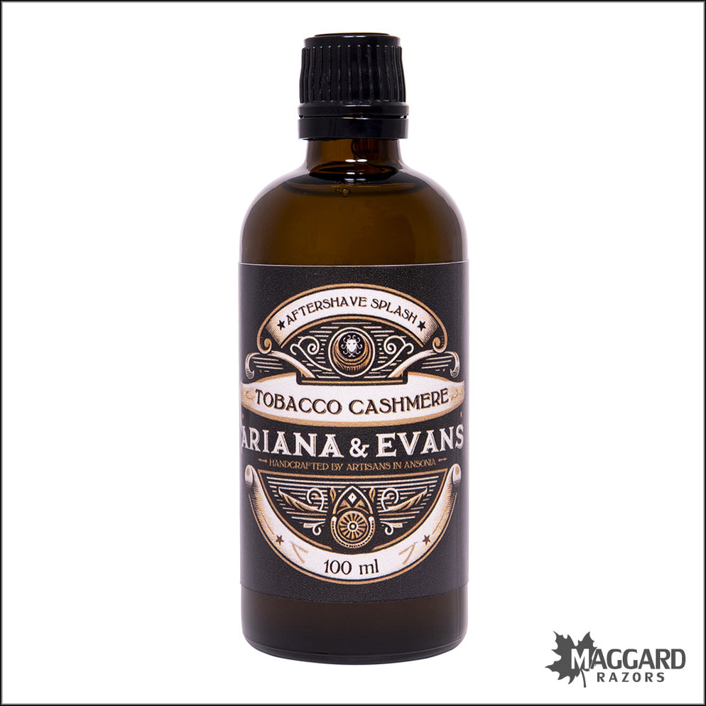 Ariana and Evans Tobacco Cashmere Aftershave Splash, 100ml — Maggard Razors