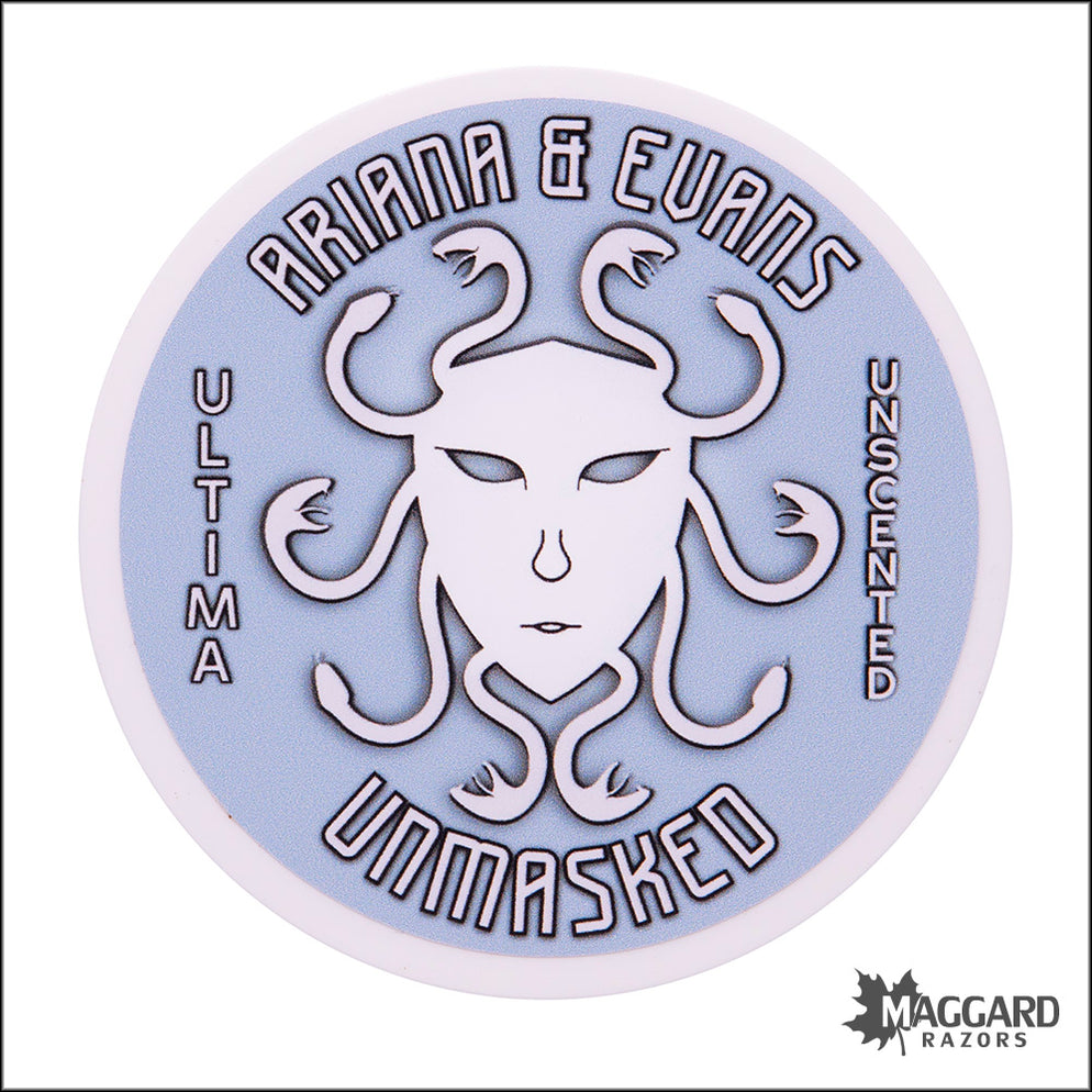 Ariana and Evans Unmasked Ultima Artisan Shaving Soap, 4oz — Maggard Razors