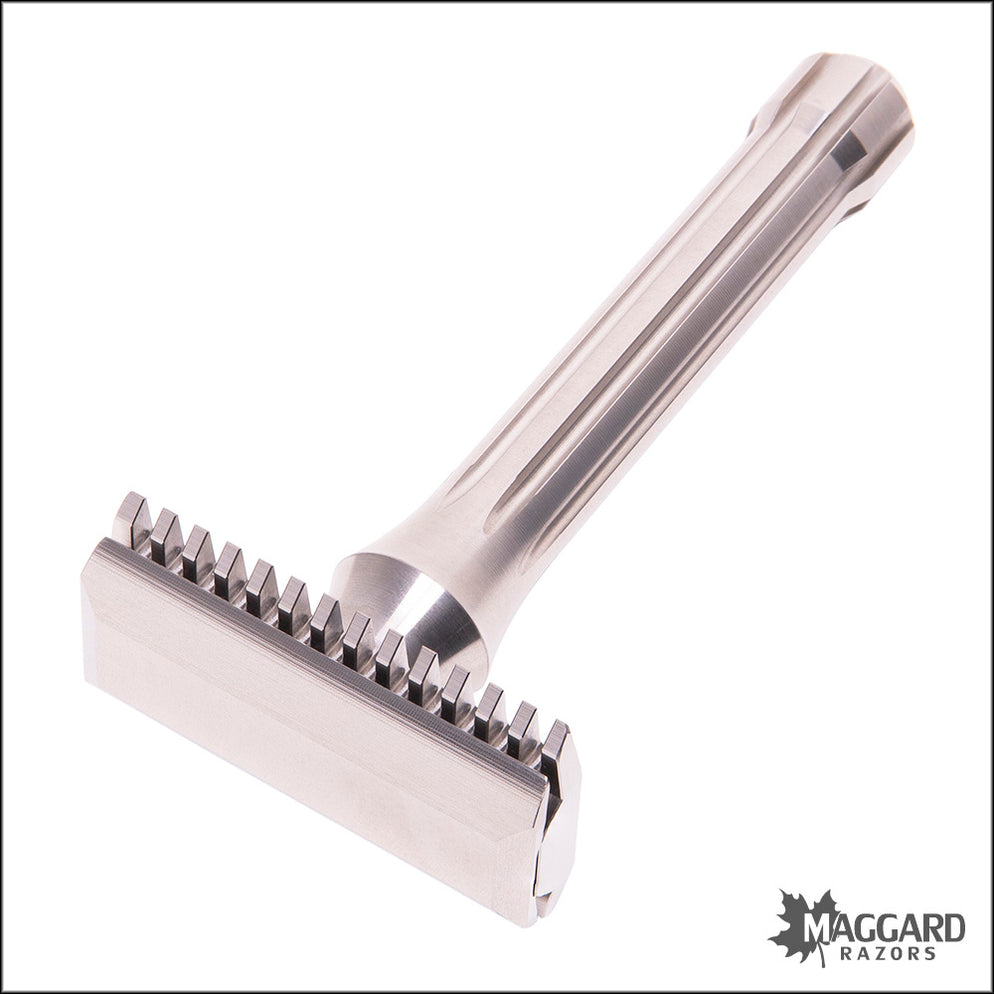 Blackland Razors Blackbird Stainless Steel Open Comb DE Safety Razor w ...
