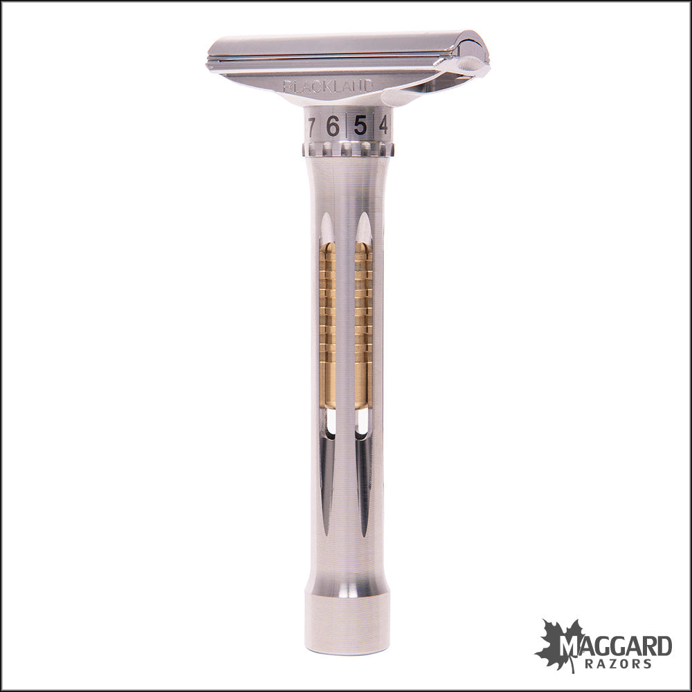 Blackland Razors Osprey Stainless Steel Closed Comb DE Safety Razor wi ...