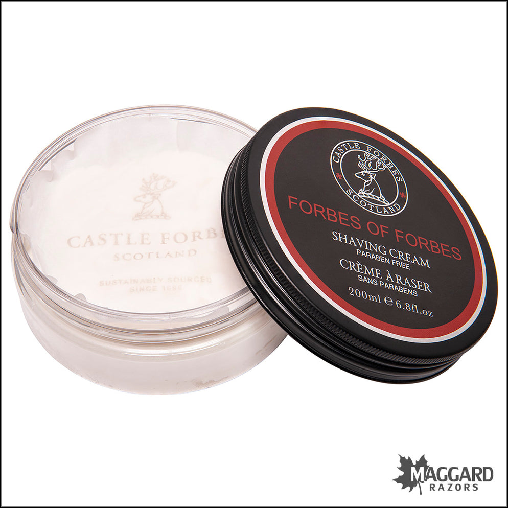 Castle Forbes - Forbes of Forbes Shaving Cream in Jar, 200ml — Maggard ...
