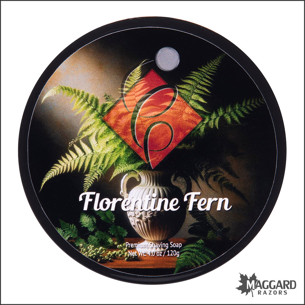 Catie's Bubbles Florentine Fern Premium Shaving Soap, 4oz — Maggard Razors