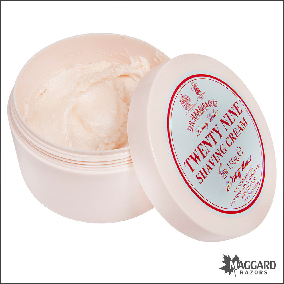 D.R. Harris Twenty Nine Shaving Cream in Bowl, 150g — Maggard Razors