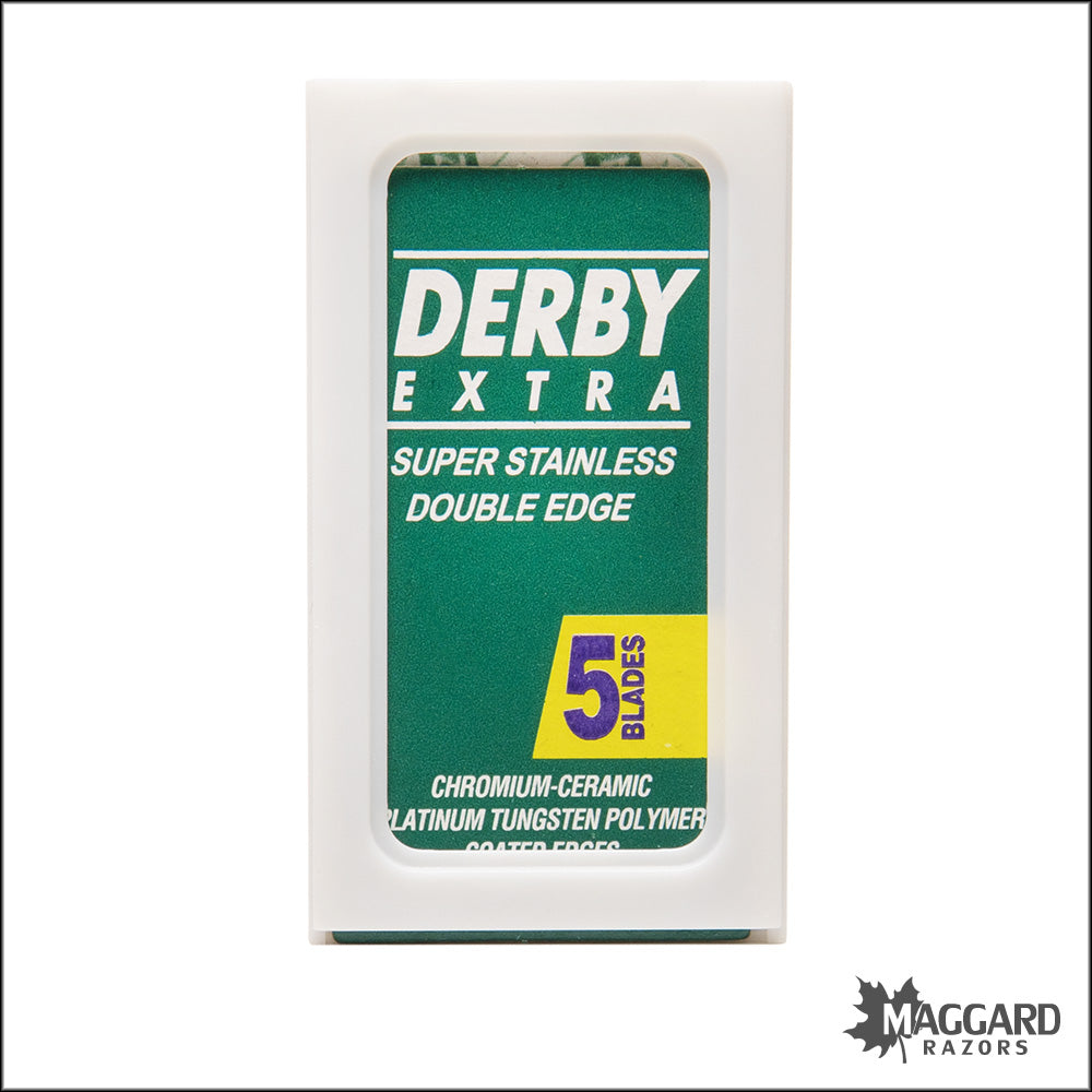 Derby Extra Super Stainless Double Edge Razor Blades, 5 blades ...