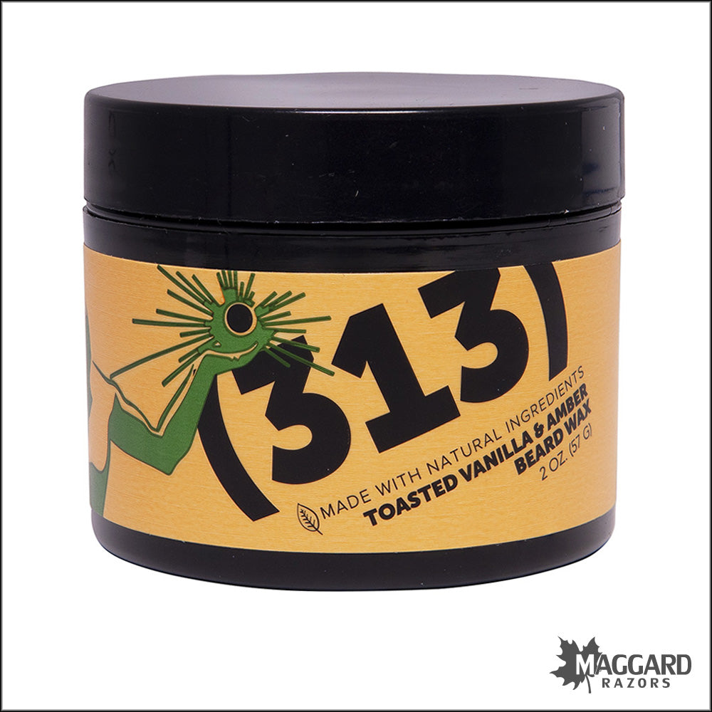 Detroit Grooming Co. (313) Strong Hold Artisan Beard Wax, 2oz — Maggard ...