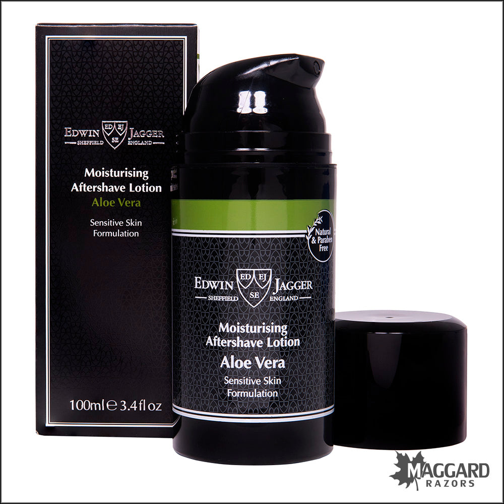 Edwin Jagger Aloe Vera Aftershave Lotion, 100ml — Maggard Razors