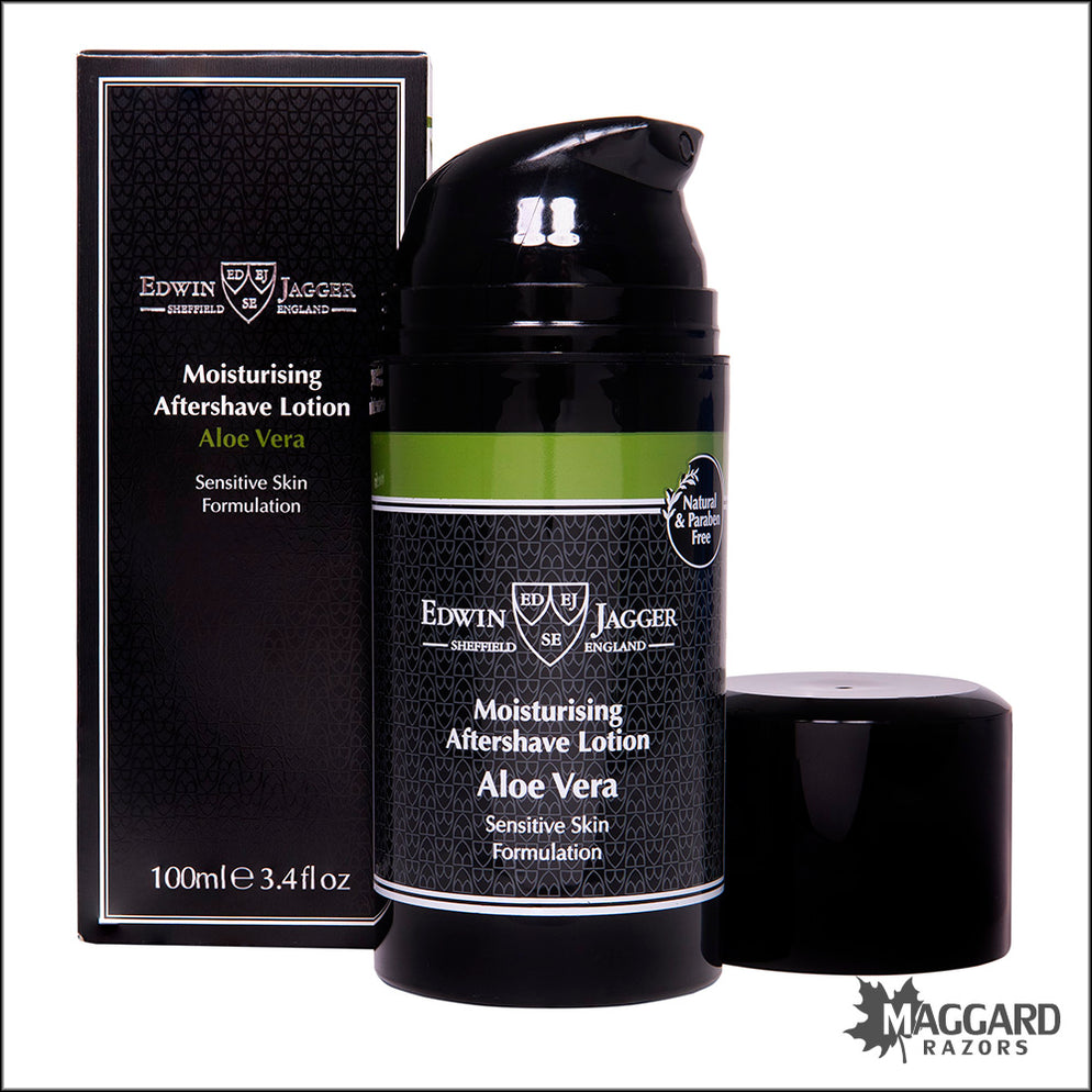Edwin Jagger Aloe Vera Aftershave Lotion, 100ml — Maggard Razors
