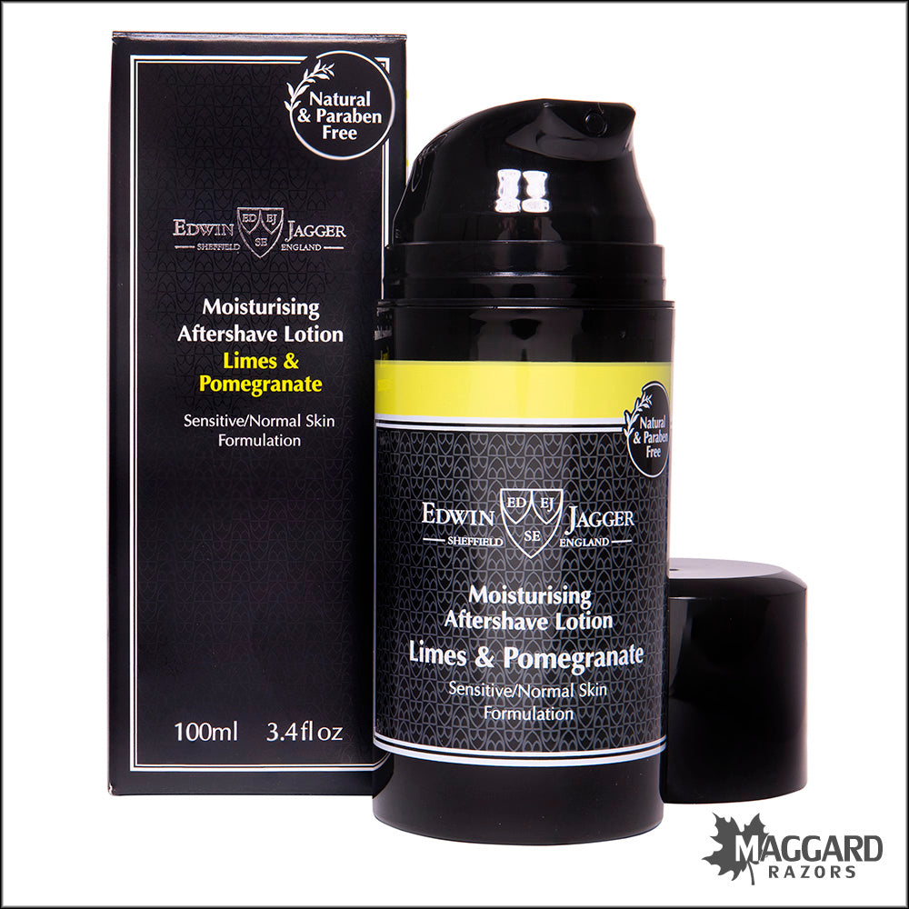 Edwin Jagger Limes and Pomegranate Aftershave Lotion, 100ml — Maggard ...