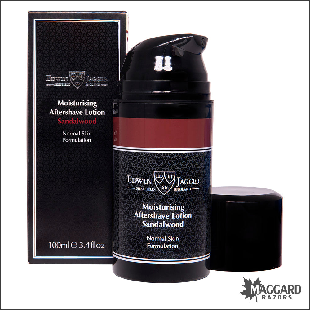 Edwin Jagger Sandalwood Aftershave Lotion, 100ml — Maggard Razors