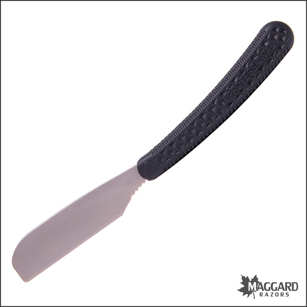Feather Artist Club SR Kamisori Fixed Straight Razor Shavette, Black H ...