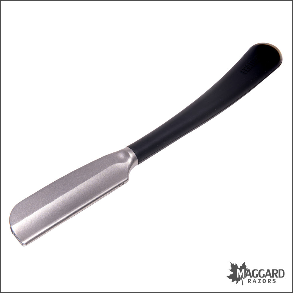 Feather Artist Club SS Kamisori Fixed Straight Razor Shavette, Black H ...