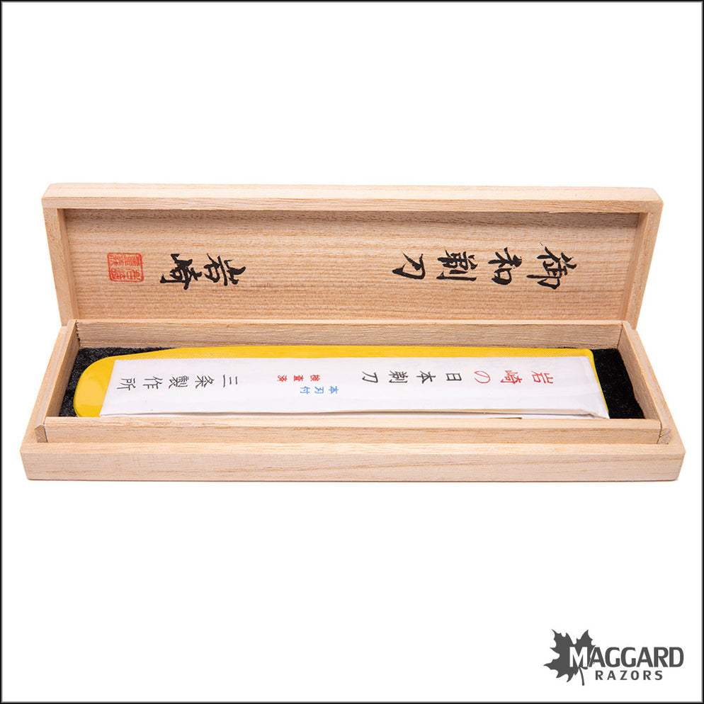 Iwasaki Japanese Kamisori Straight Razor — Maggard Razors