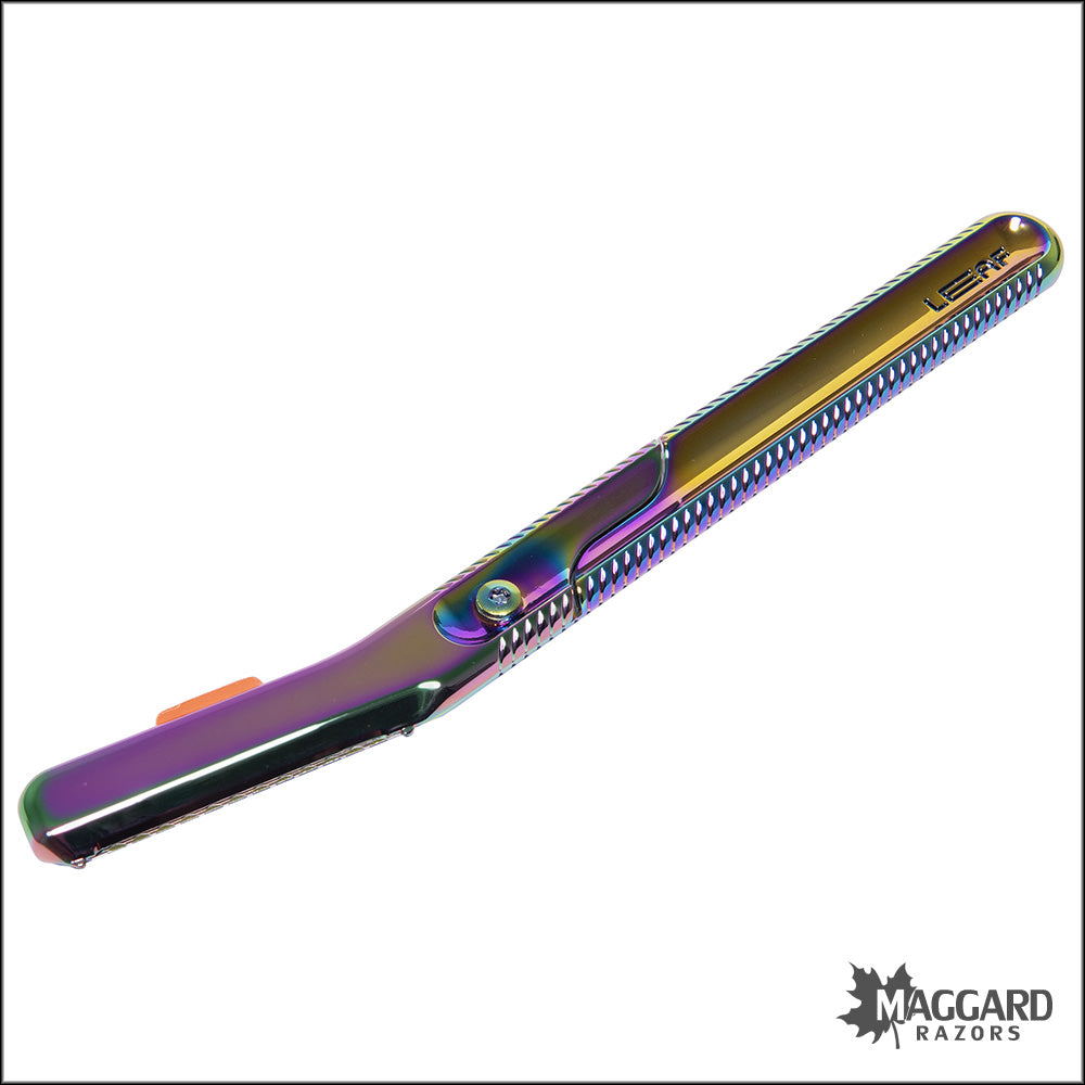 Leaf Dermaplaner Tool - Prism Color, Metal Construction — Maggard Razors