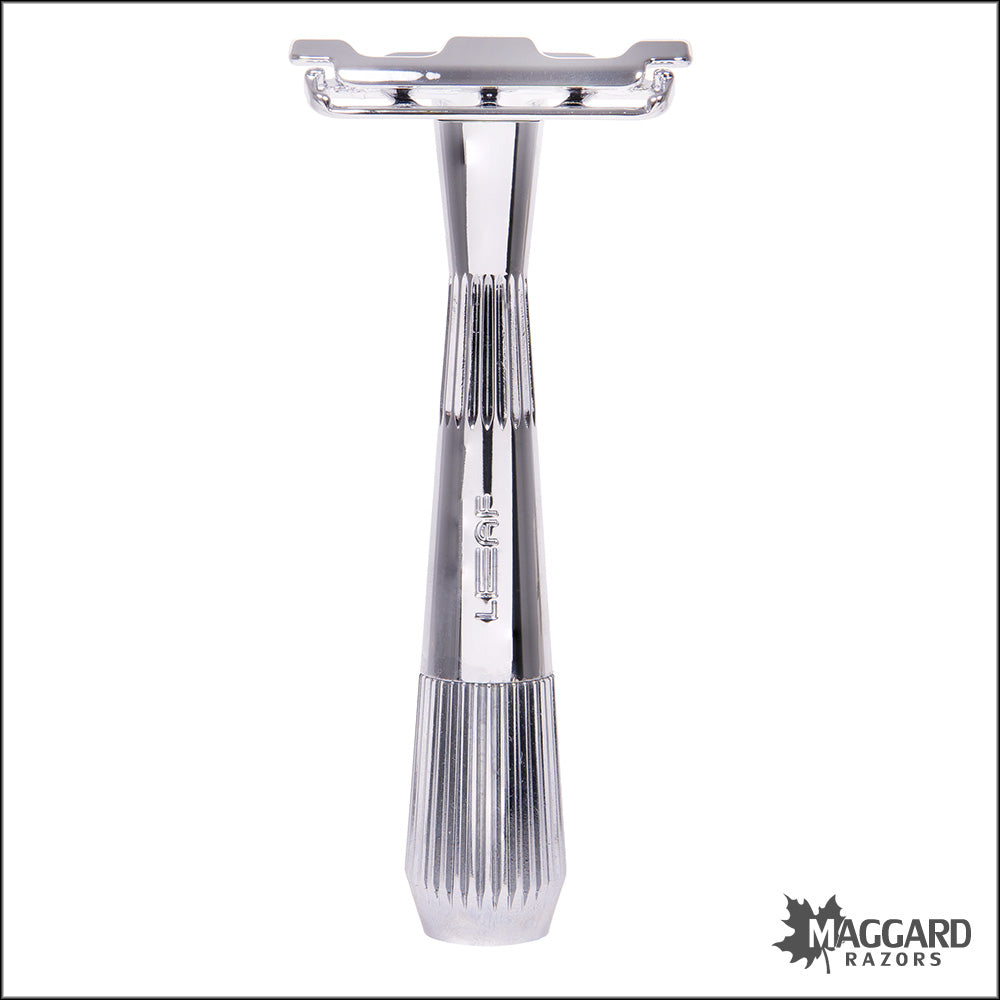 Leaf Thorn Single Edge Fixed Head Razor, with Starter Blades - Polishe ...