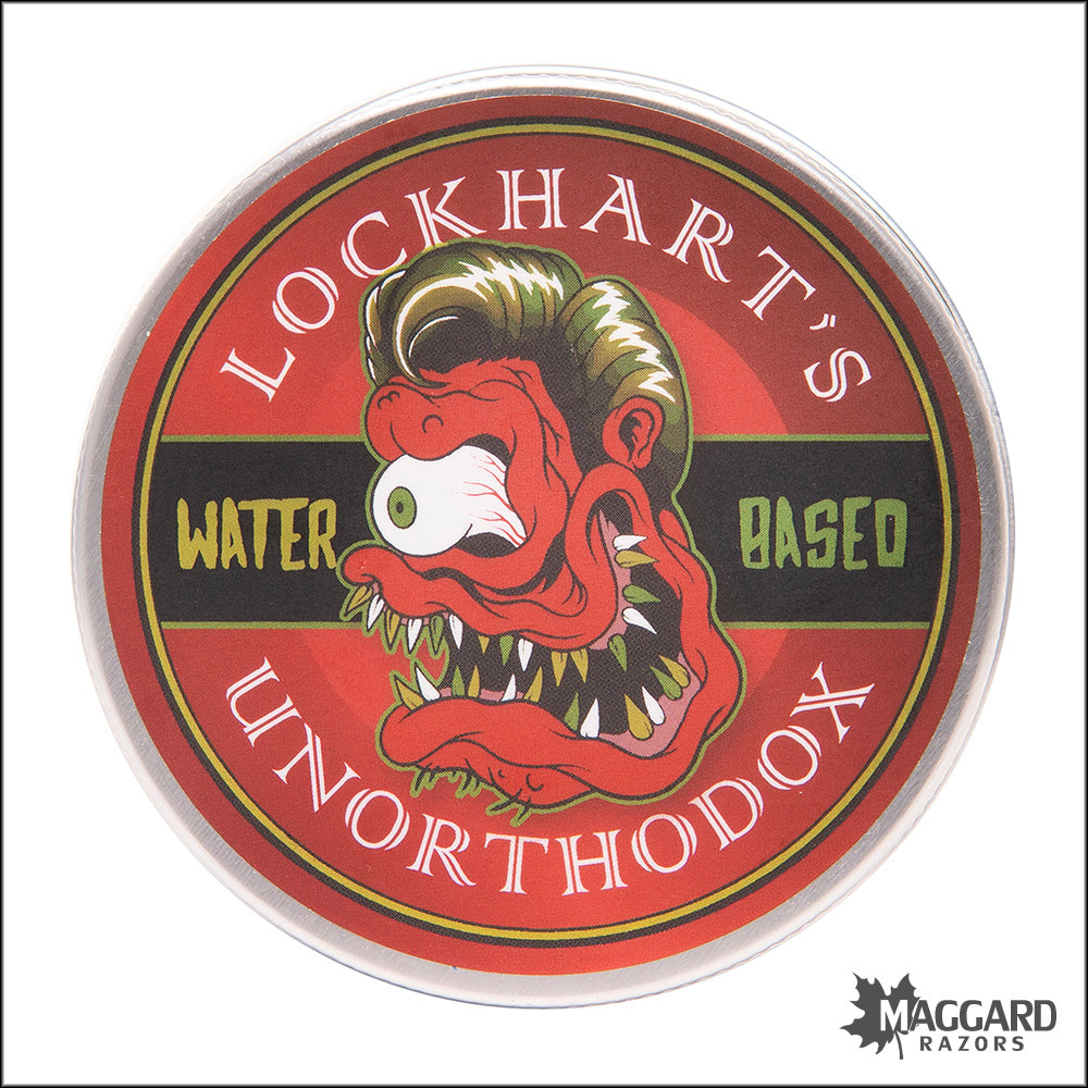 Lockhart's Goon Grease Unorthodox Water Based Pomade, 3.4oz - Firm Hol ...