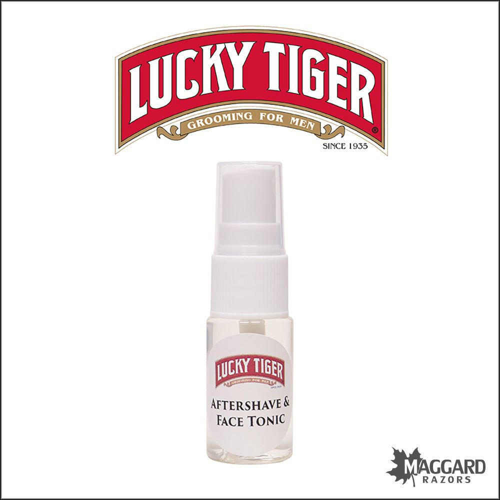 Lucky Tiger Face Tonic Alcohol Free Aftershave Sample — Maggard Razors