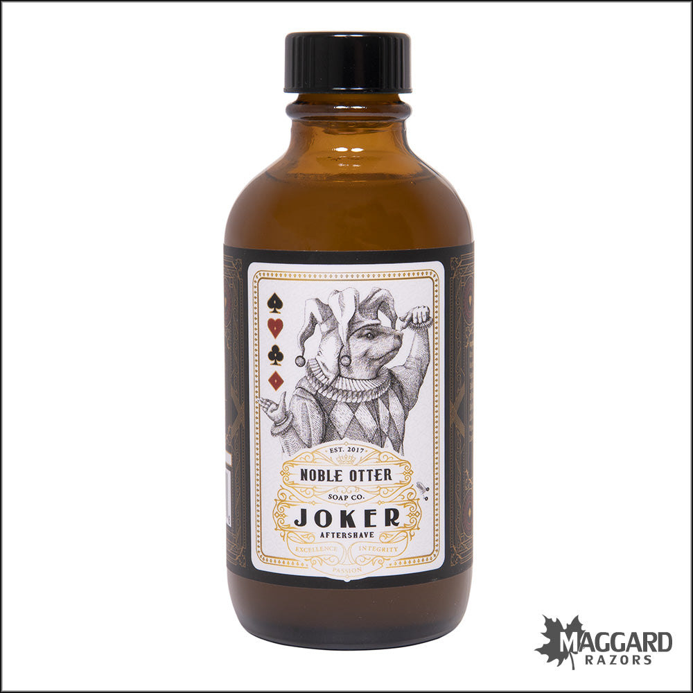 Noble Otter Soap Co. Joker Aftershave Splash, 4oz - Seasonal Release ...