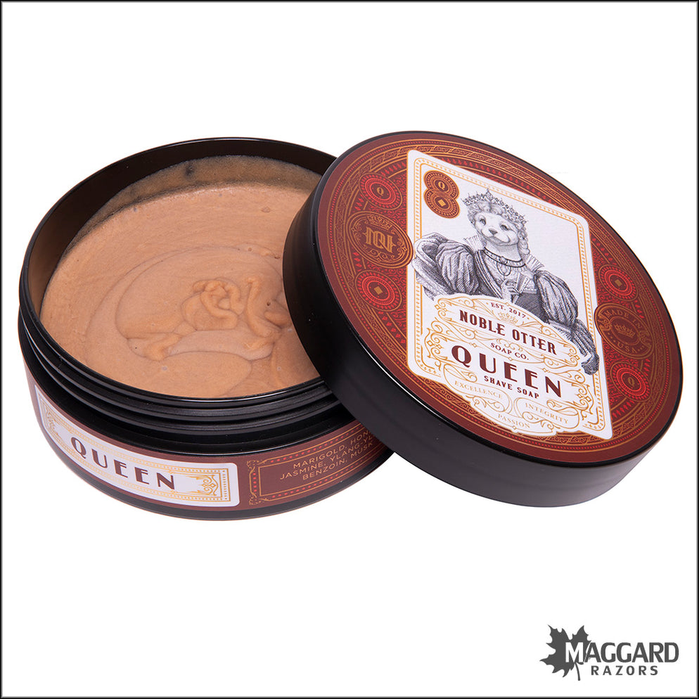 Noble Otter Soap Co. Queen Shaving Soap, 4oz - Seasonal Release ...