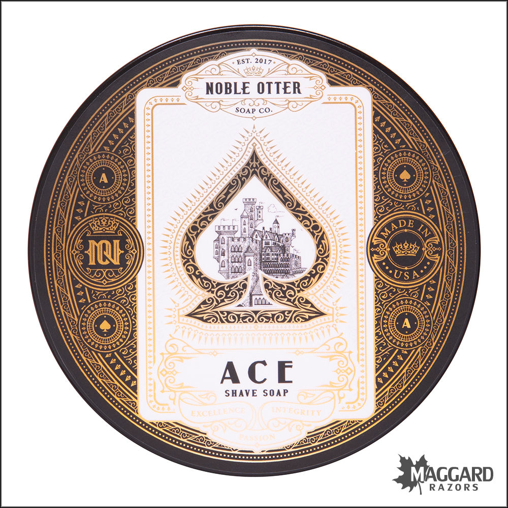 Noble Otter Soap Co. Ace Shaving Soap, 4oz — Maggard Razors