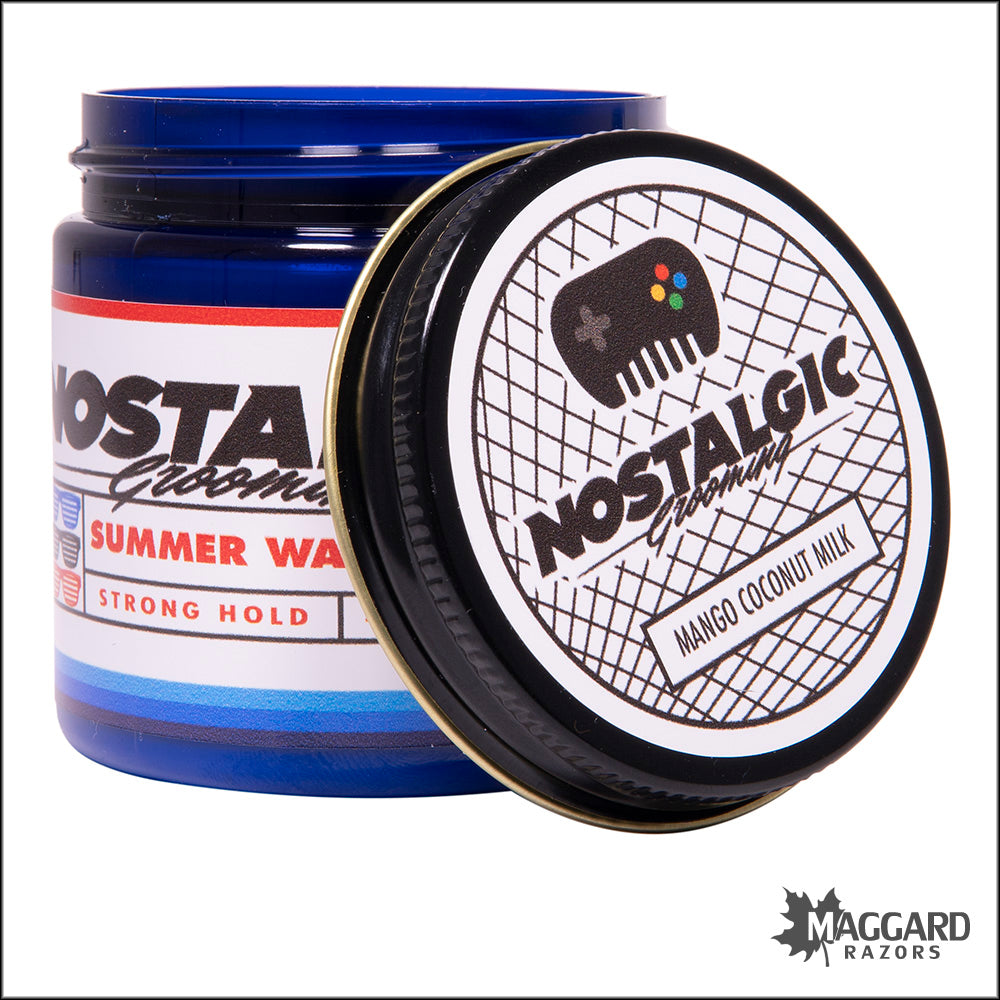Nostalgic Grooming Mango Coconut Milk Water Based Pomade, 4oz - Summer ...
