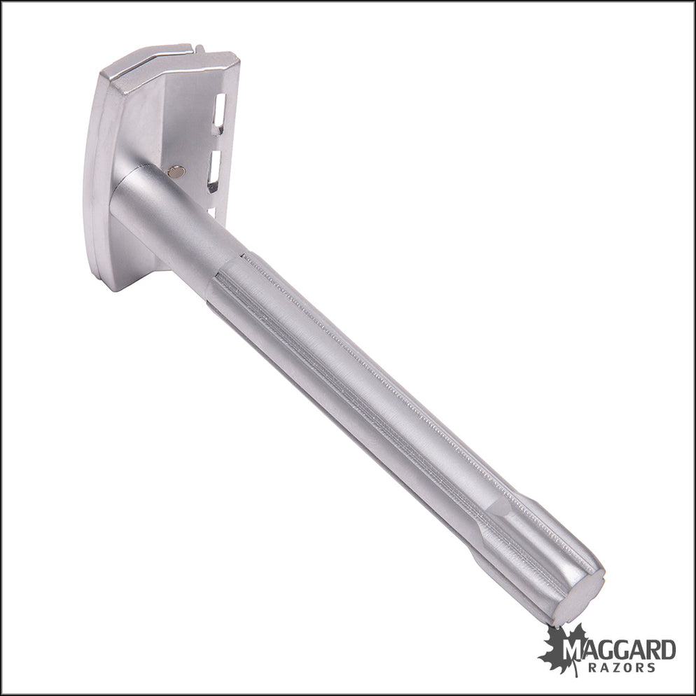 Parker SoloEdge Two Piece Single Edge Safety Razor, Satin Finish ...