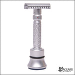 Pearl Shaving Flexi Adjustable Open Comb Machined DE Safety Razor with ...