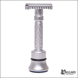 Pearl Shaving Flexi Adjustable Open Comb Machined DE Safety Razor with ...