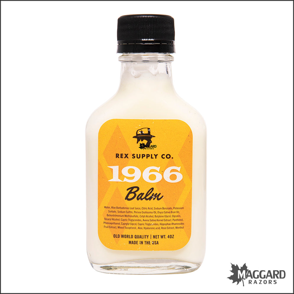 Rex Supply Co. 1966 Old World Aftershave Balm, 4oz — Maggard Razors