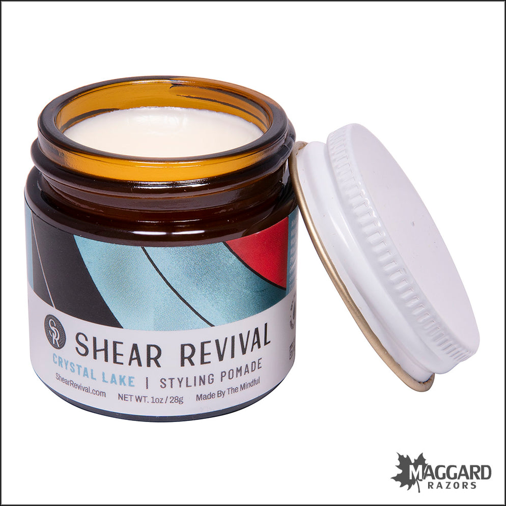 Shear Revival Crystal Lake Styling Pomade, Travel Size 1oz — Maggard Razors