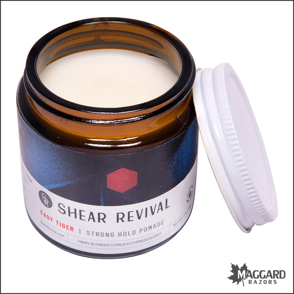 Shear Revival Easy Tiger Traditional Pomade, 3.4oz — Maggard Razors