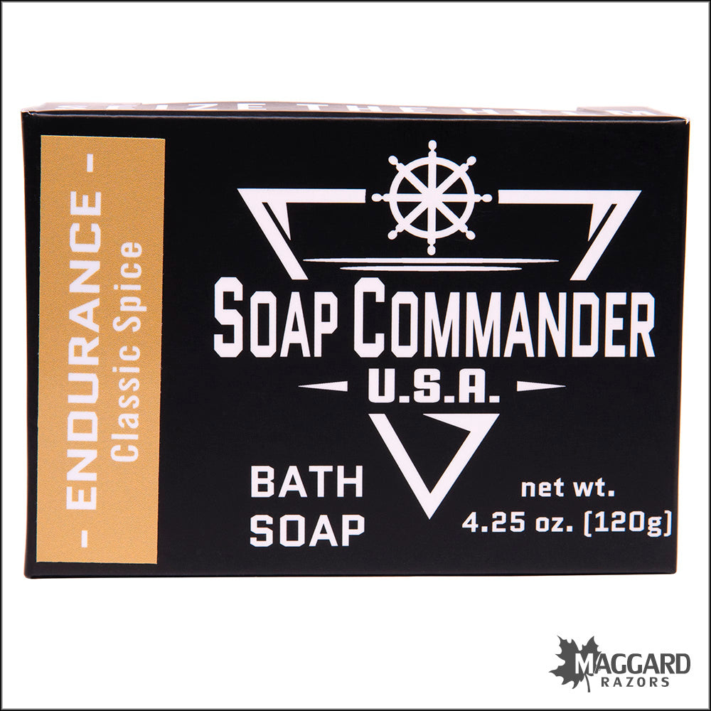 Soap Commander Endurance Artisan Bath Soap, 4.25oz — Maggard Razors