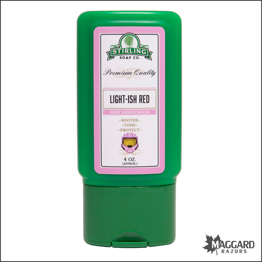 Stirling Soap Co. Light-ish Red Aftershave Balm, 4oz - Seasonal Releas ...