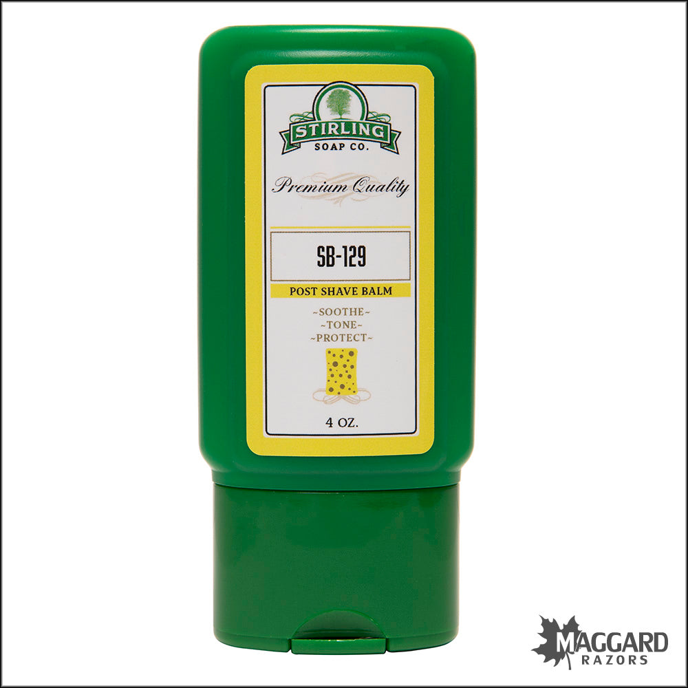 Stirling Soap Co. SB-129 Aftershave Balm, 4oz — Maggard Razors