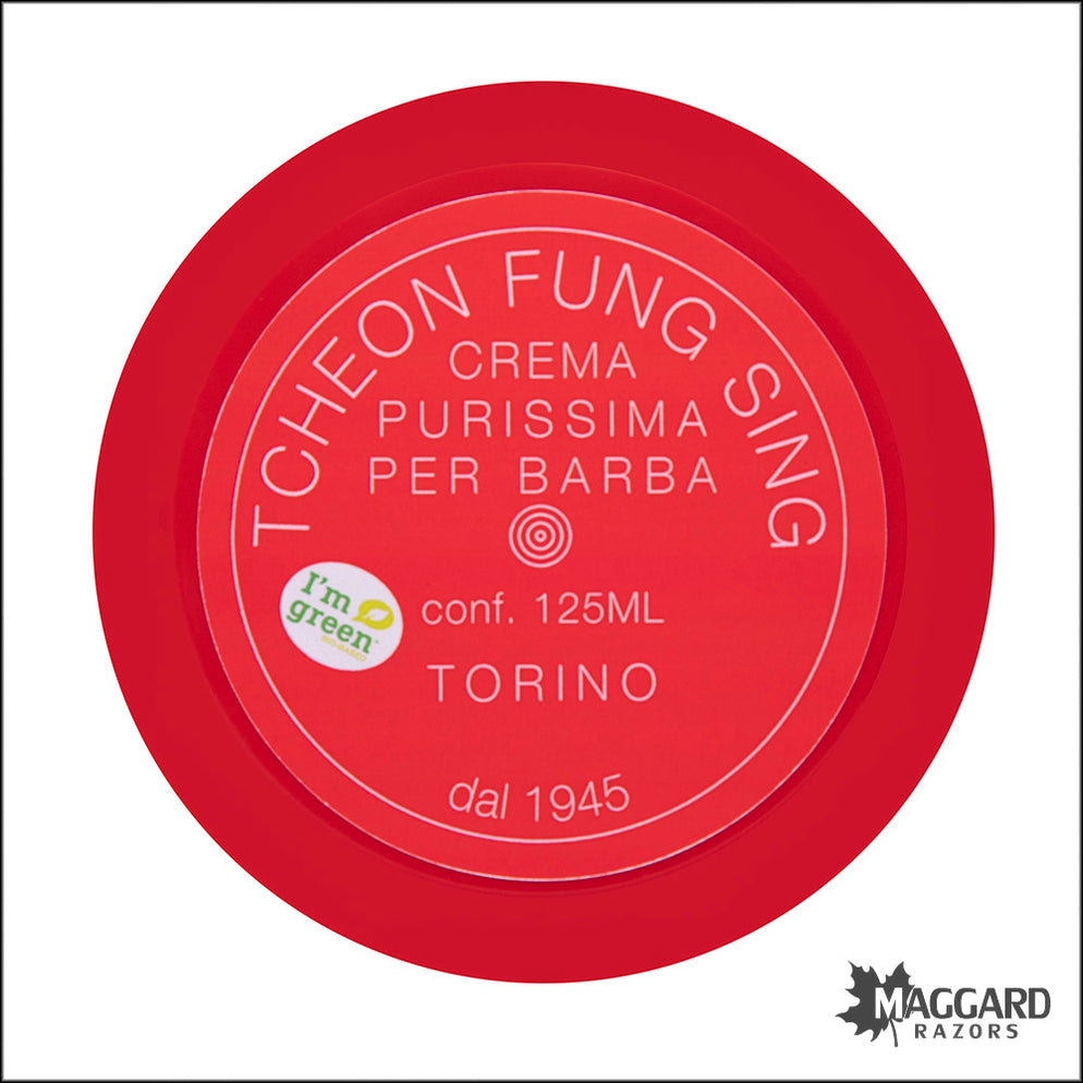 Tcheon Fung Sing Classic Almond Shave Soap, 125ml — Maggard Razors