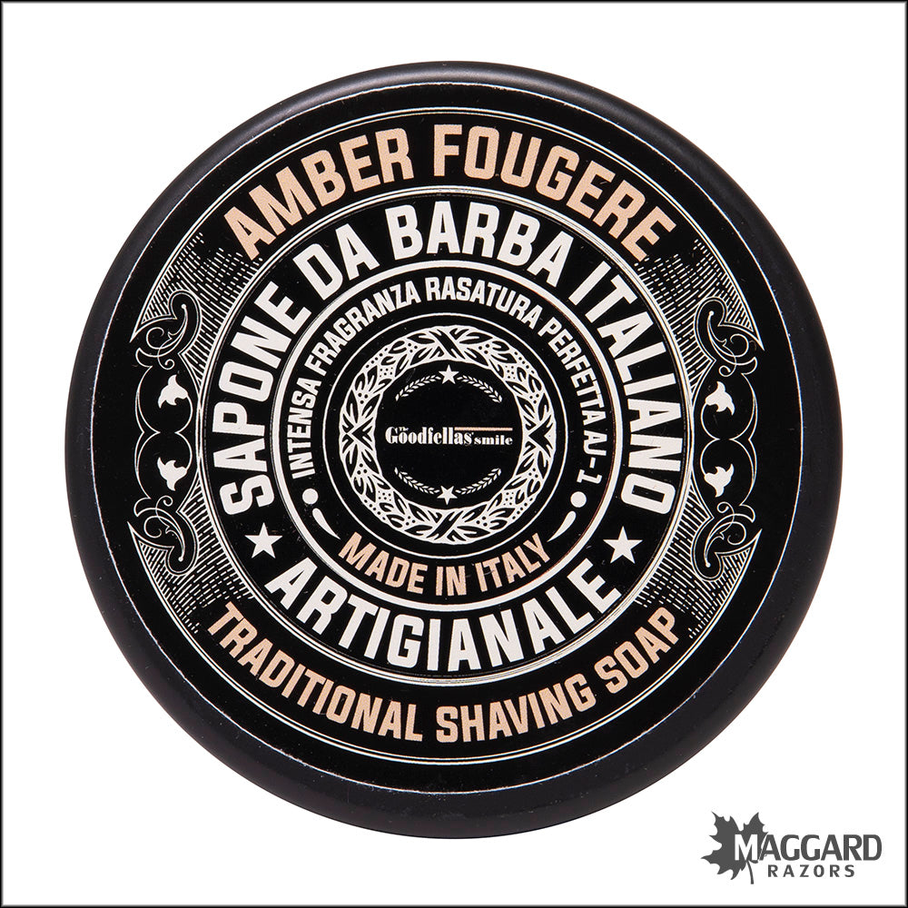 The Goodfellas' Smile Amber Fougere Shaving Soap, 3.4oz — Maggard Razors