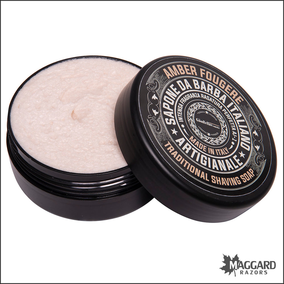 The Goodfellas' Smile Amber Fougere Shaving Soap, 3.4oz — Maggard Razors