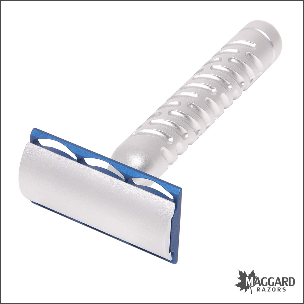 The Goodfellas' Smile Styletto Machined Aluminum DE Safety Razor, Shad ...