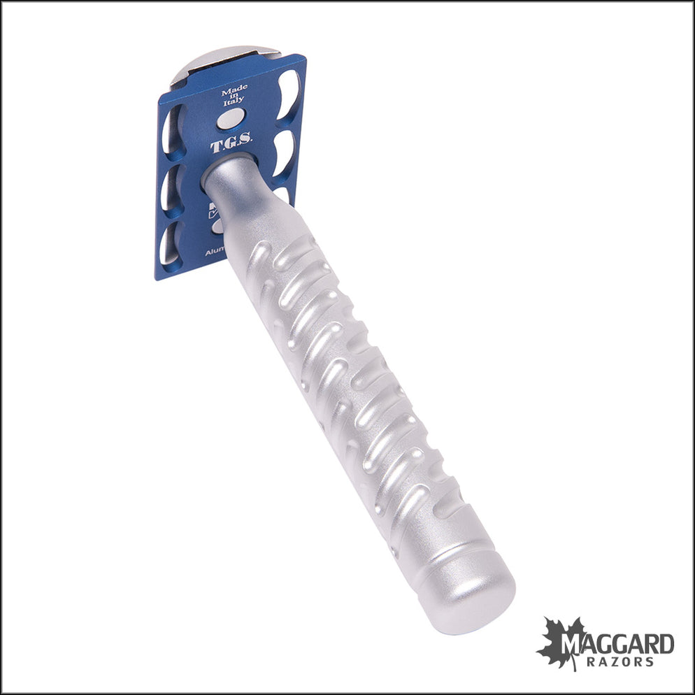 The Goodfellas' Smile Styletto Machined Aluminum DE Safety Razor, Shad ...