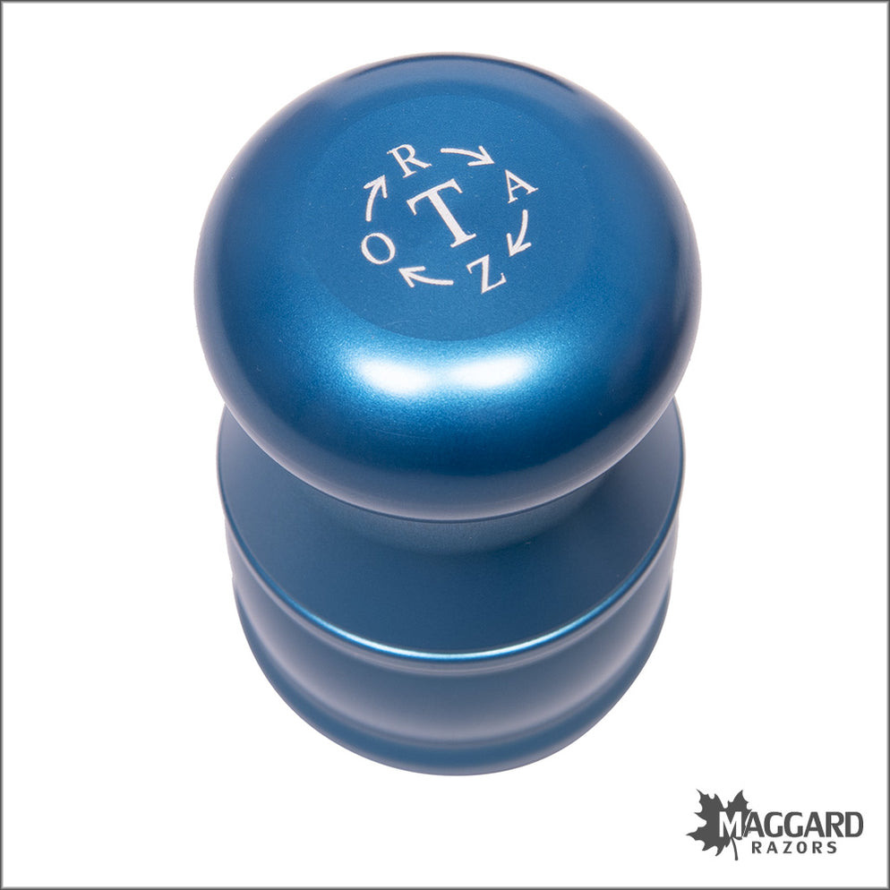 Timeless Razor TRBR Adjustable Aluminum Shaving Brush Handle, Holds 9 ...