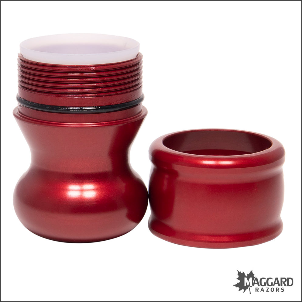 Timeless Razor TRBR Adjustable Aluminum Shaving Brush Handle, Holds 9 ...