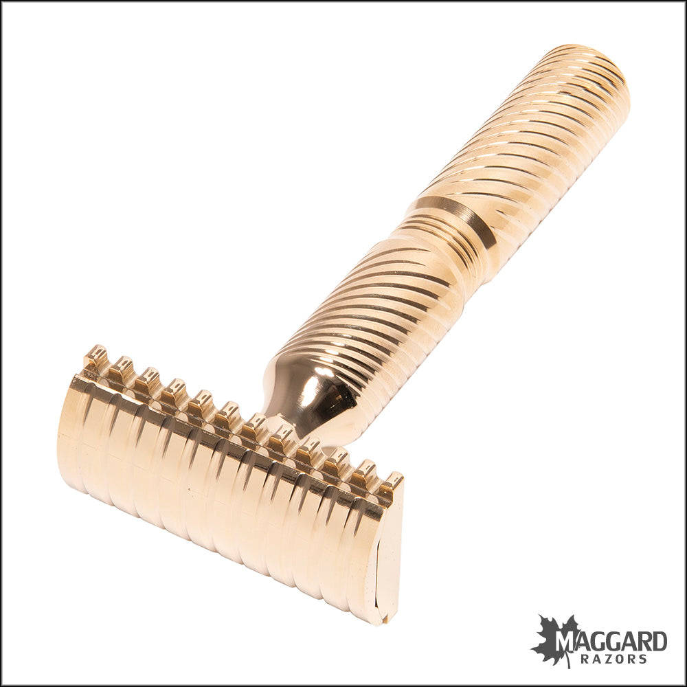 Timeless Razor Model TRBR78 Bronze Open Comb DE Safety Razor — Maggard ...