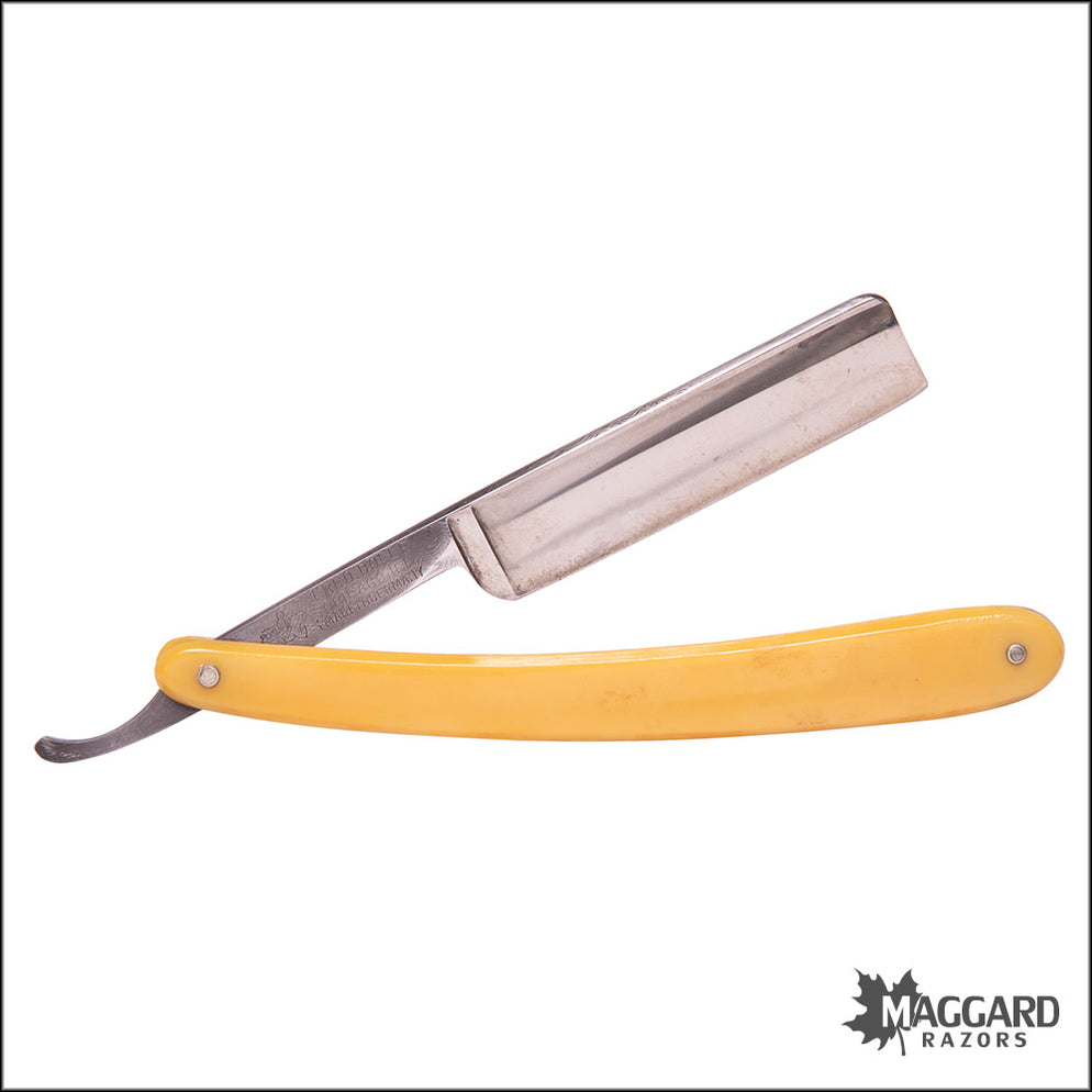 #1006 Vintage Straight Razor - Eclipse, Fred Dolle, 5/8 — Maggard Razors