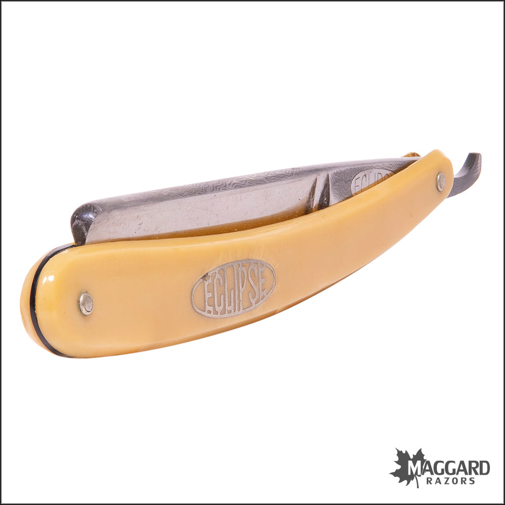 #1006 Vintage Straight Razor - Eclipse, Fred Dolle, 5/8 — Maggard Razors