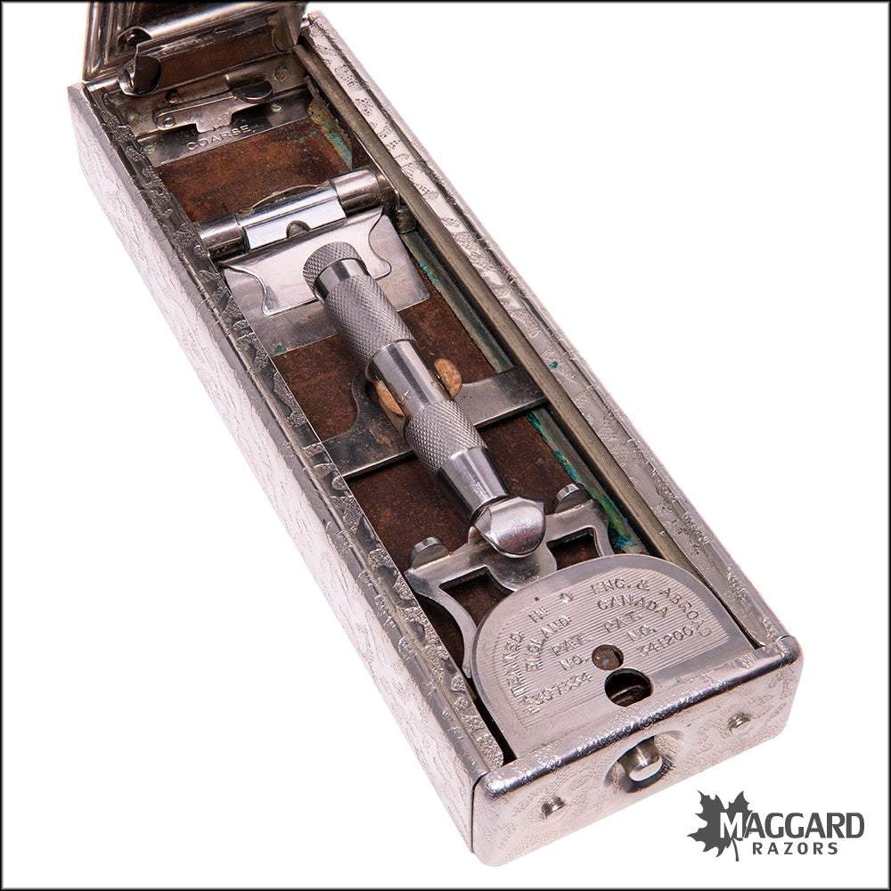 #1011 Vintage SE Razor - Darwin Auto-Stropping Safety Razor — Maggard ...