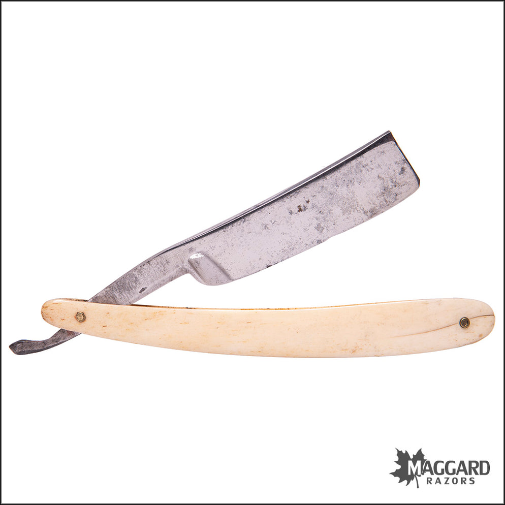 #1019 Vintage Straight Razor - Fine India Steel Razor 13/16+ — Maggard ...