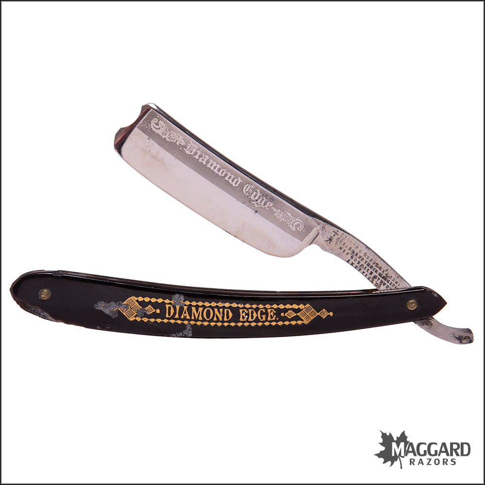 #1049 Vintage Straight Razor - Joseph Rodgers Diamond Edge 7/8 ...